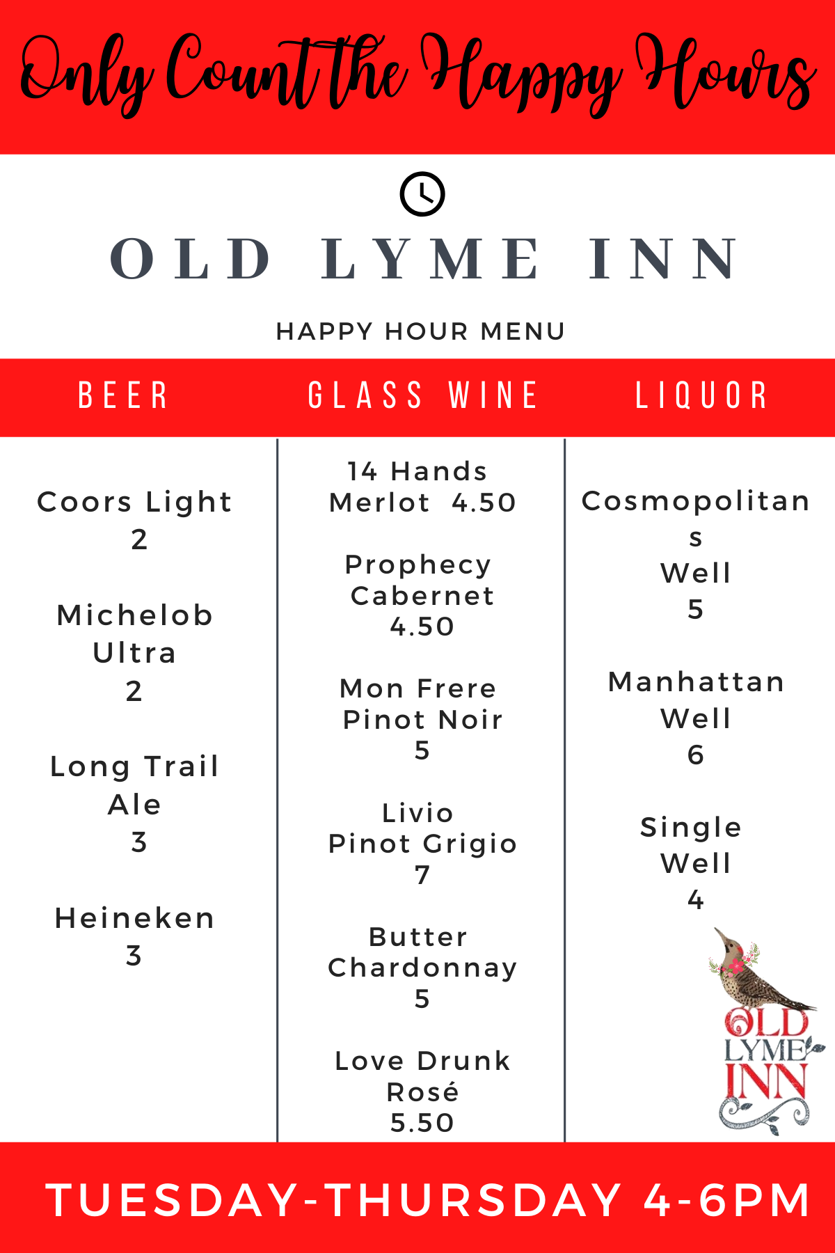 Old Lyme Inn in Old Lyme, Connecticut - Restaurant & Bar
